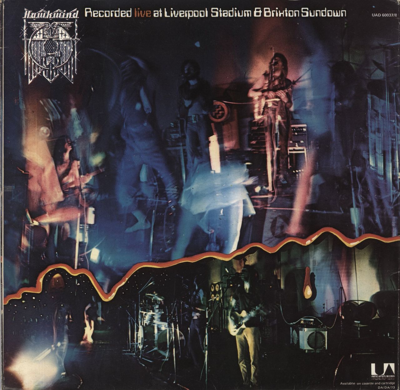 Hawkwind Space Ritual - 1st + Inners - EX UK 2-LP vinyl set — RareVinyl.com