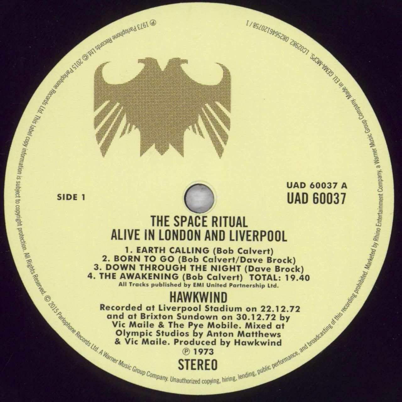 Hawkwind Space Ritual - Reissue UK 2-LP vinyl set — RareVinyl.com