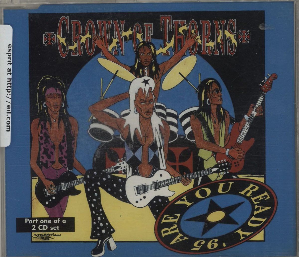 Crown Of Thorns (Rock) Are You Ready '95 UK 2-CD single set — RareVinyl.com