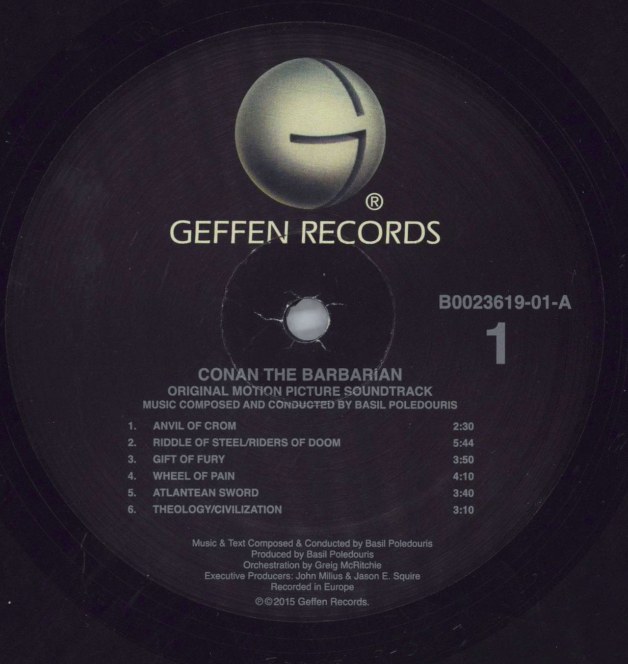 Original Soundtrack Conan The Barbarian US Vinyl LP — RareVinyl.com