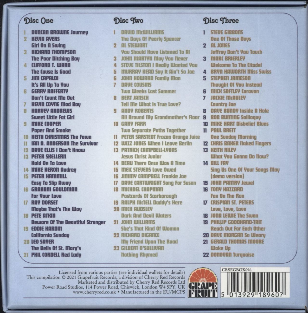 Various-60s & 70s Separate Paths Together An Anthology Of British Male — RareVinyl.com